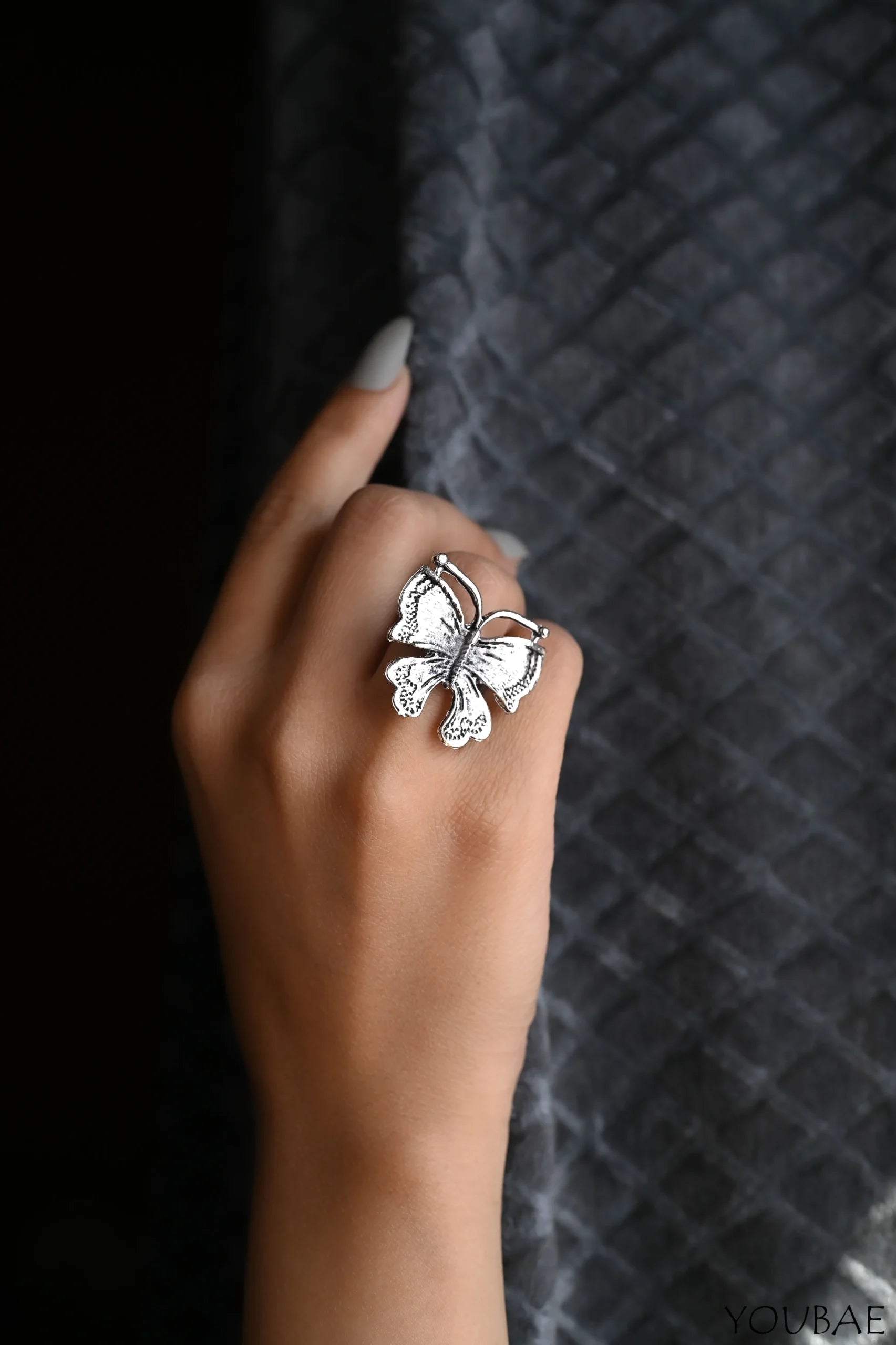 Statement Butterfly Ring – Youbae.in