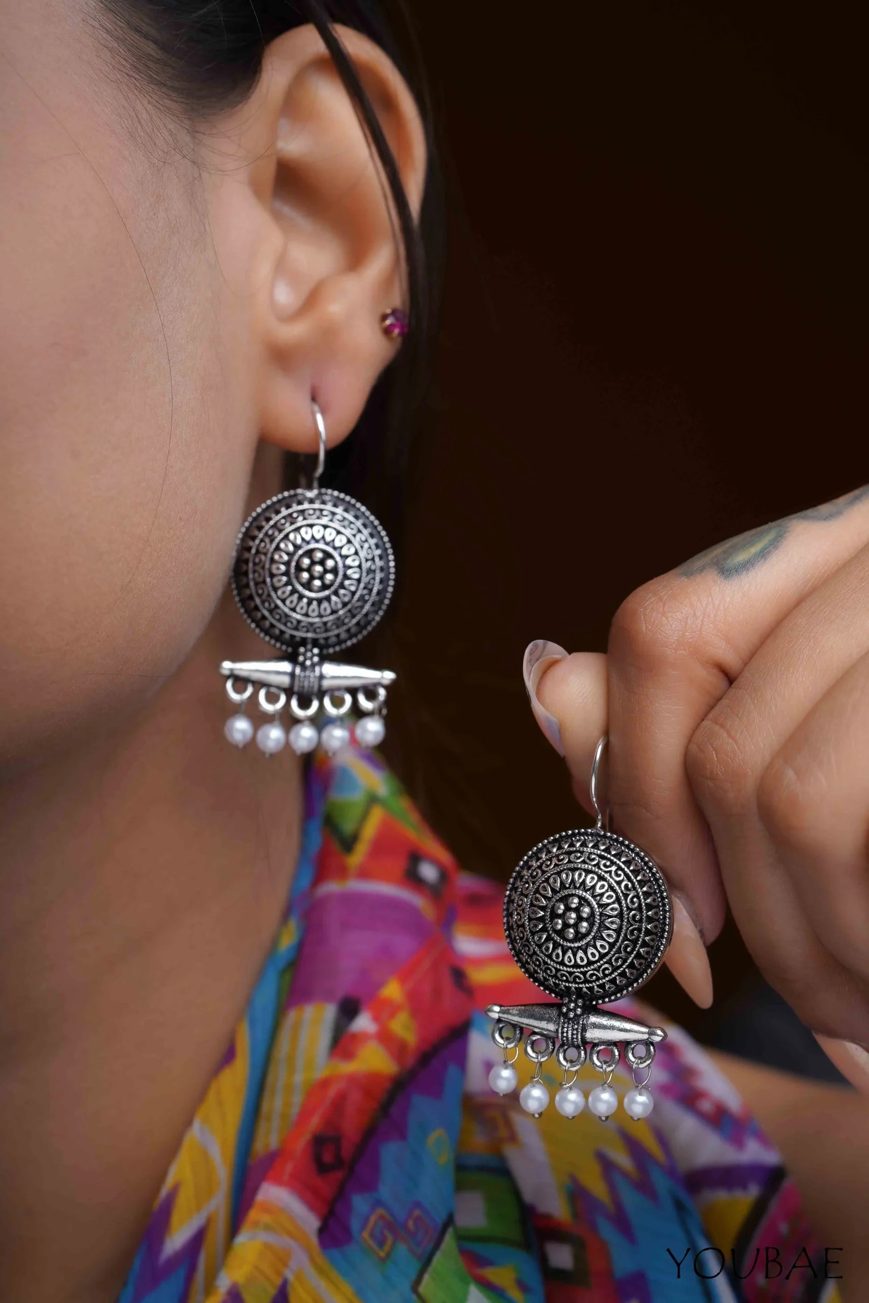 Anu Pearl Drop Earrings – youbae-shop