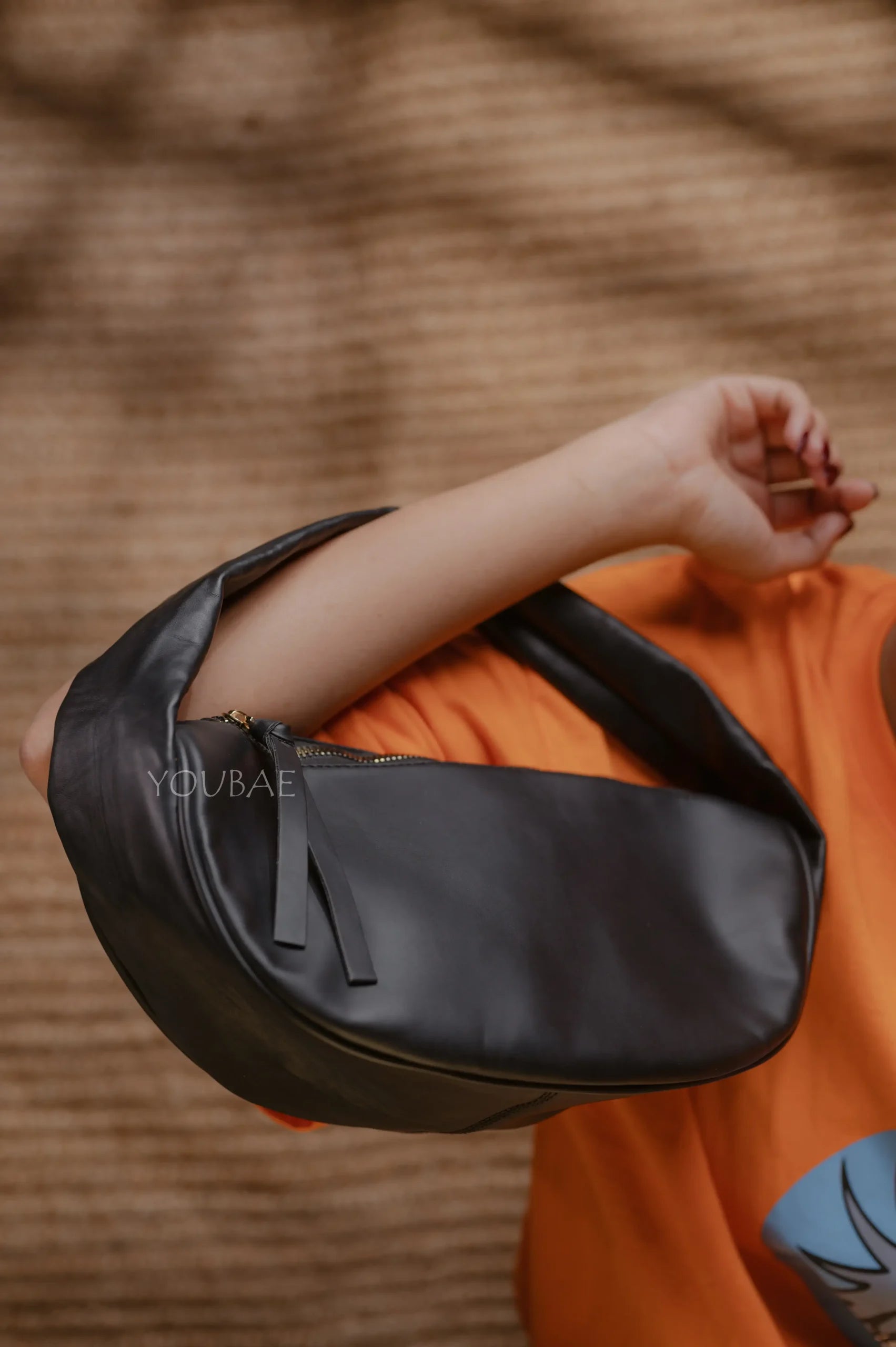 Black Elegant Handheld Bag – youbae-shop